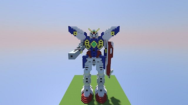 Wing Gundam Minecraft Map