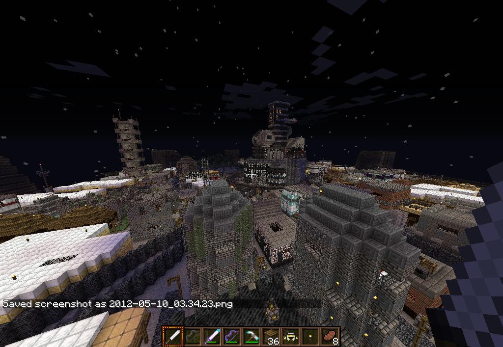 Final Fantasy VII (Midgar) Minecraft Map