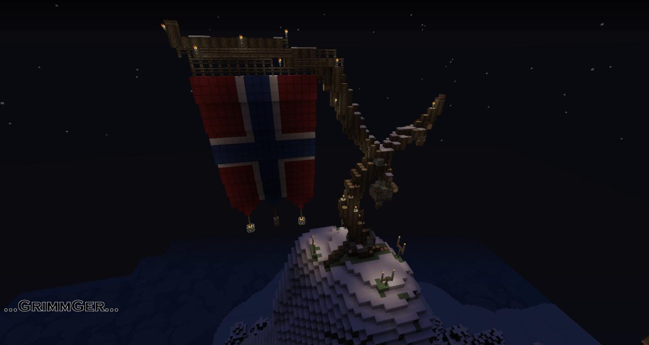 Firun's Island (Nordic Viking Village) Minecraft Map