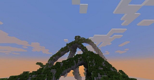 Land Bridge Minecraft Map