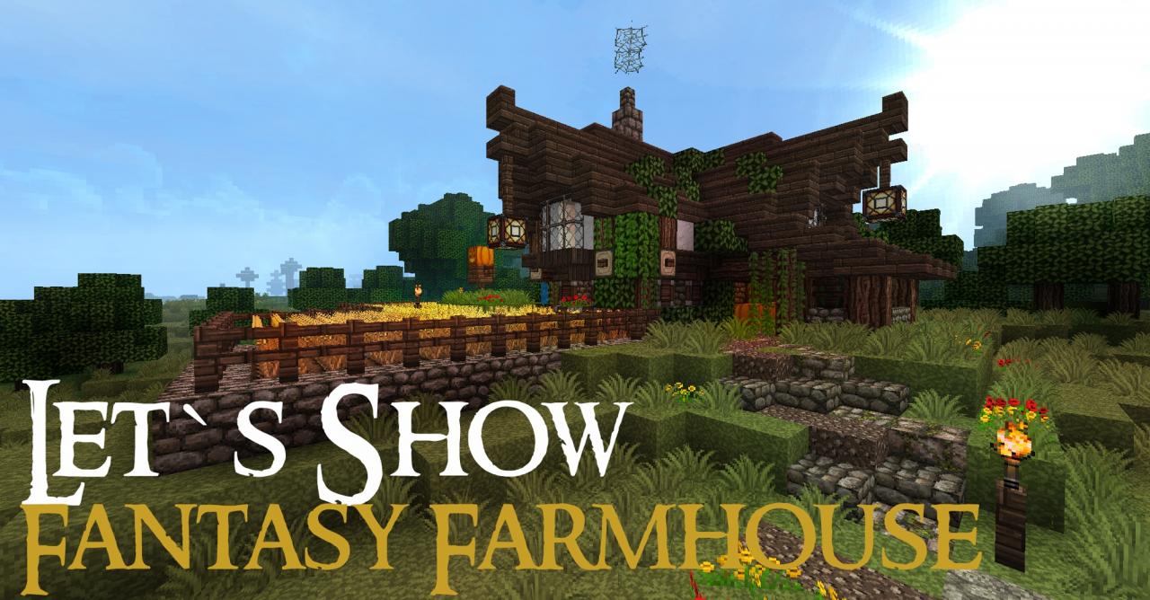 Fantasy Farmhouse Minecraft Map