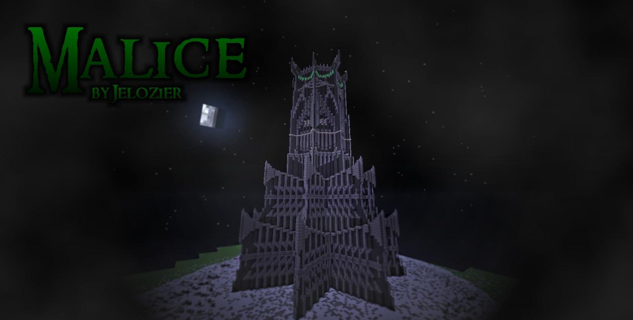 The Dark Tower Of Malice Minecraft Map