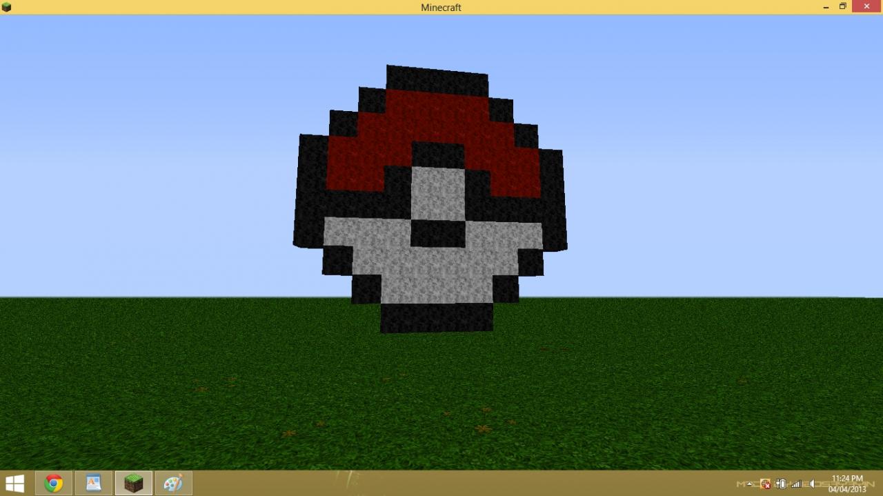 Poke Ball Minecraft Project