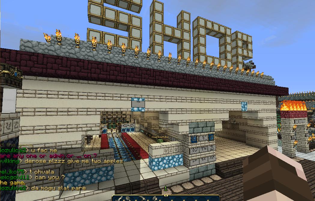 Terramining Spawn Layout Minecraft Map