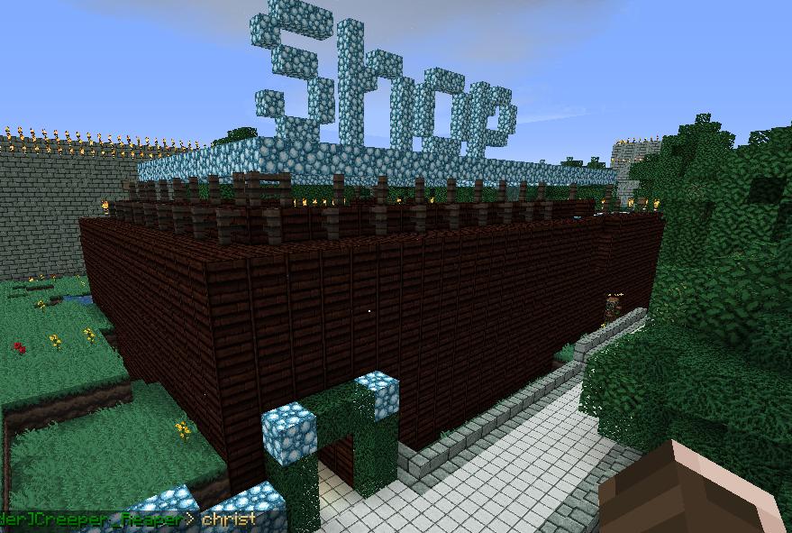 Terramining Spawn Layout Minecraft Map