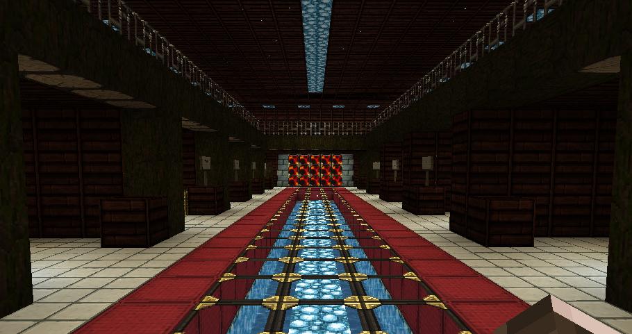 Terramining Spawn Layout Minecraft Map