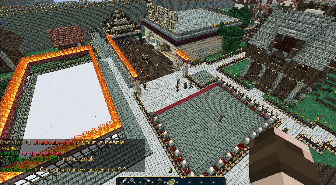 Terramining Spawn Layout Minecraft Map
