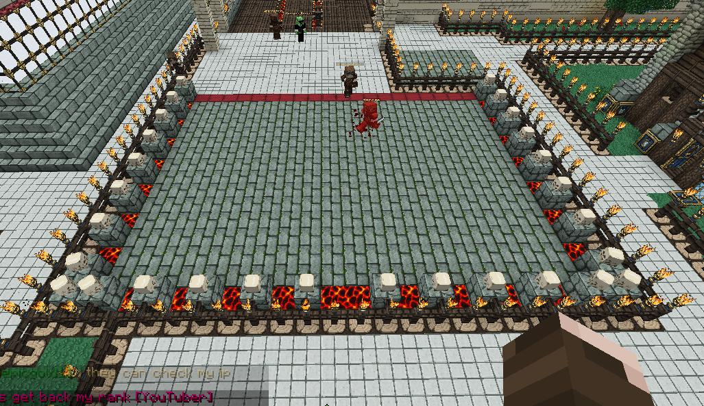 Terramining Spawn Layout Minecraft Map