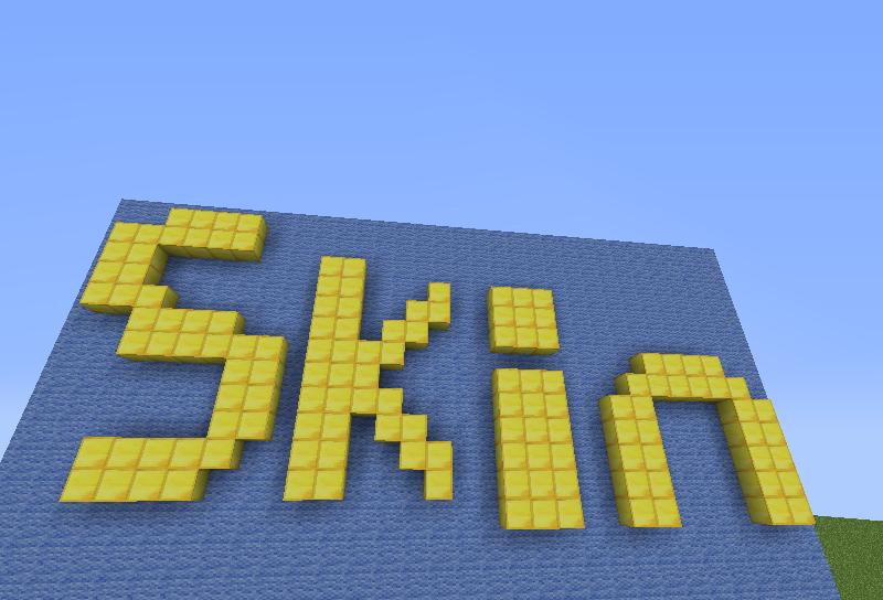 my skin showcase world Minecraft Map