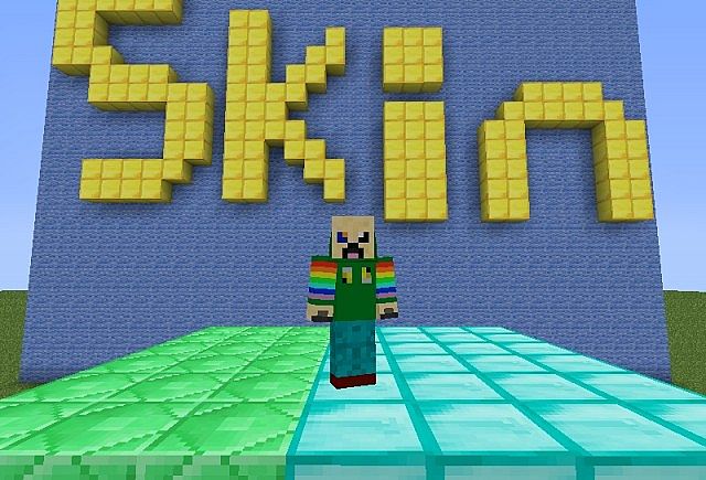 my skin showcase world Minecraft Map