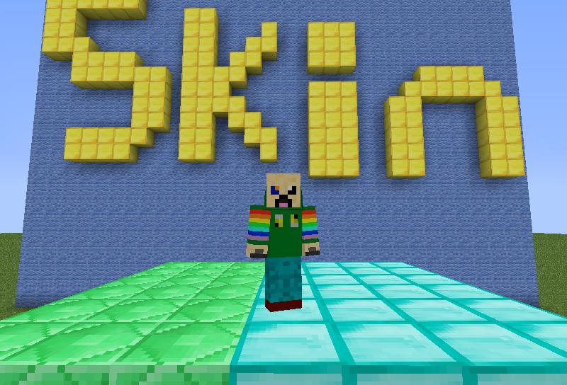 my skin showcase world Minecraft Map