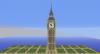 Elizabeth Tower (Big Ben) Minecraft Map