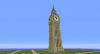 Elizabeth Tower (Big Ben) Minecraft Map