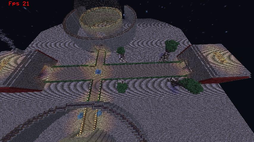 the server spawn Minecraft Map