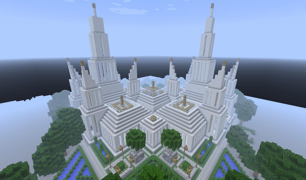 San Diego LDS Temple Minecraft Map
