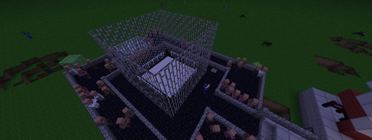 WWE Cage match! Minecraft Map