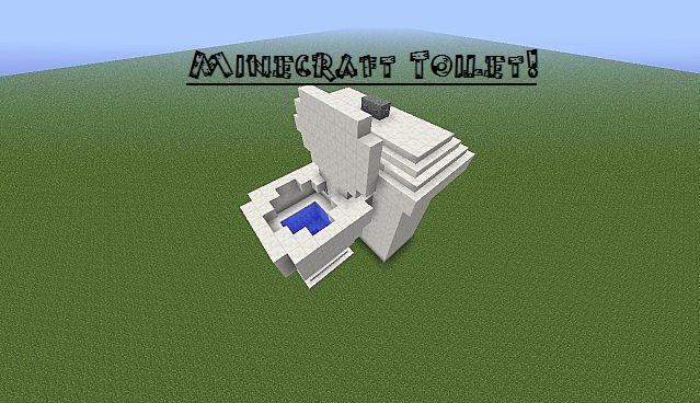 Giant Flushing Toilet Minecraft Project