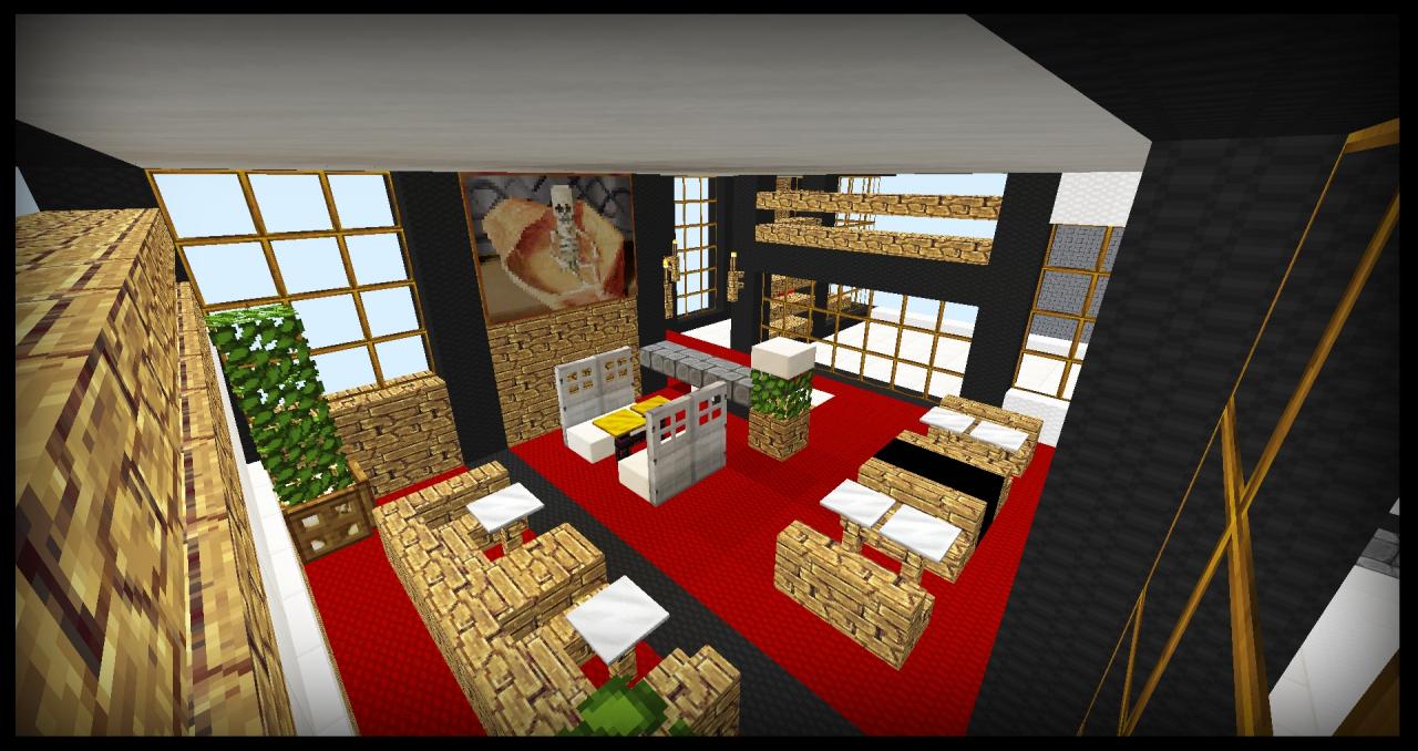 [Modern] Luxury Restaurant Minecraft Map