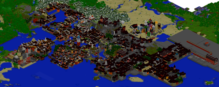 Shiro's city Minecraft Map