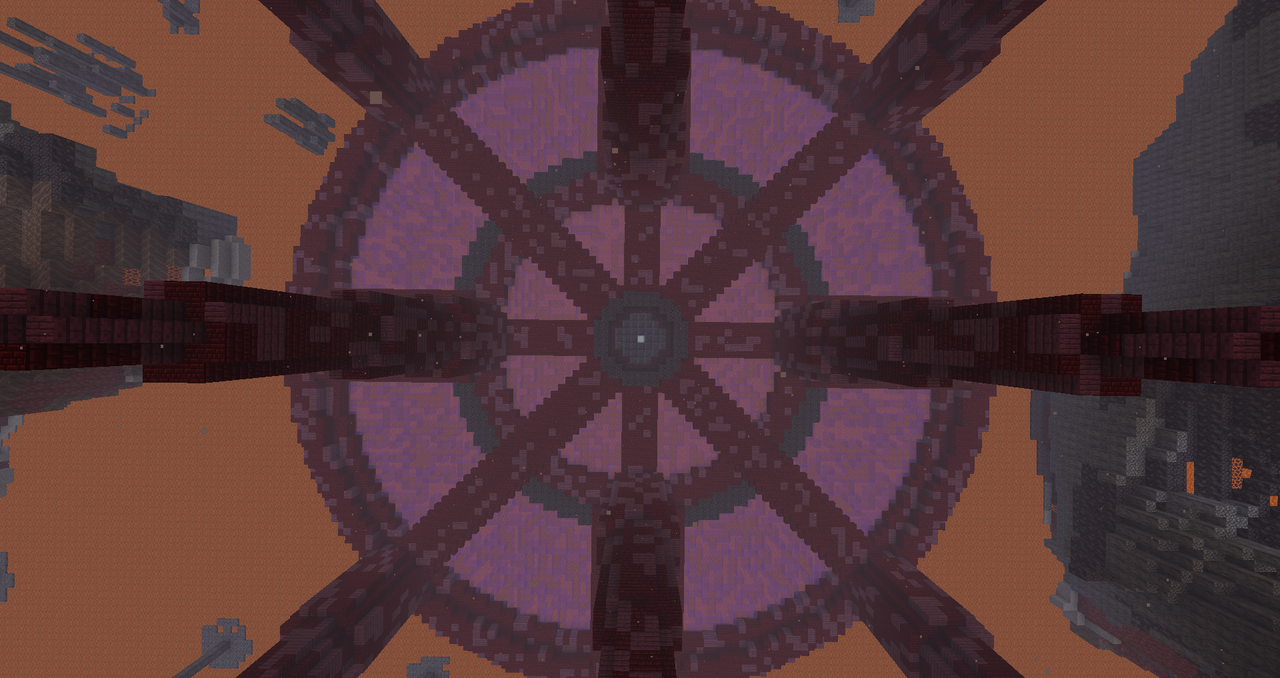 Nether Arena Structure Minecraft Map