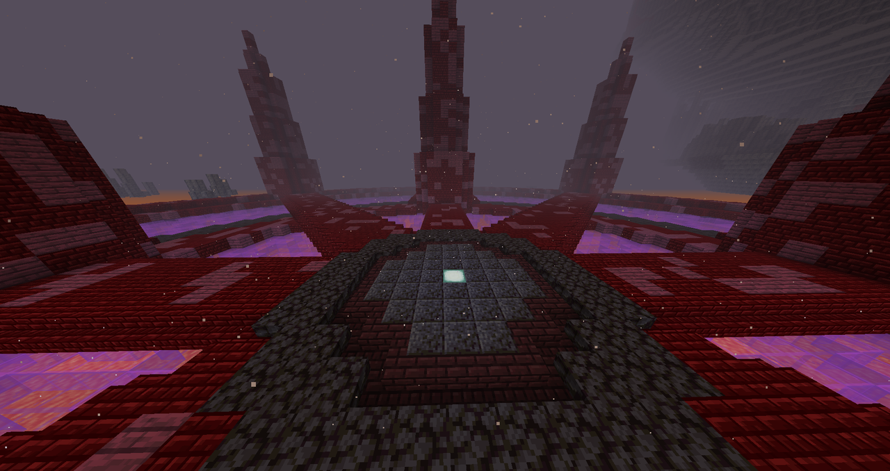 Nether Arena Structure Minecraft Map