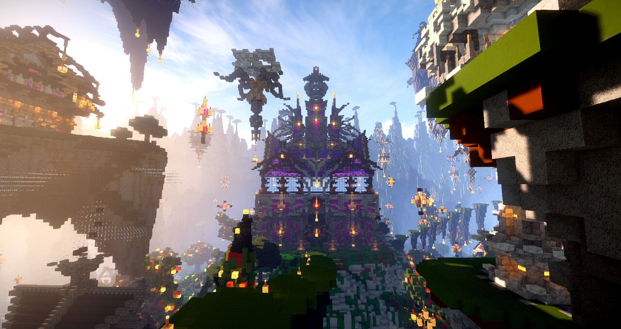 Soraxus Hub Spawn 1,400x,1400! Must See!! Minecraft Map