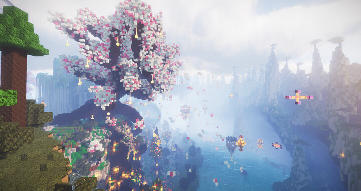 Soraxus Hub Spawn 1,400x,1400! Must See!! Minecraft Map