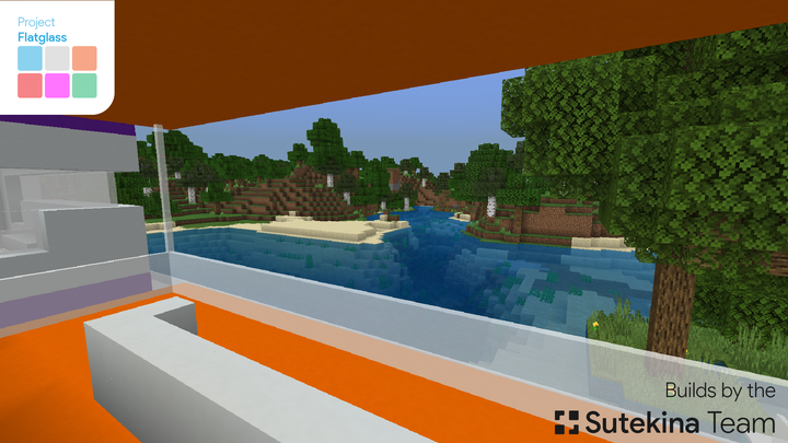 Project FlatGlass Minecraft Texture Pack