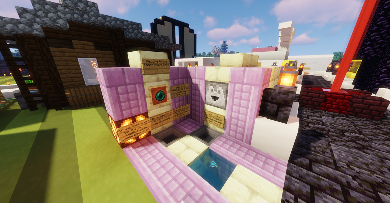 The Shopping District (Survival) Minecraft Map