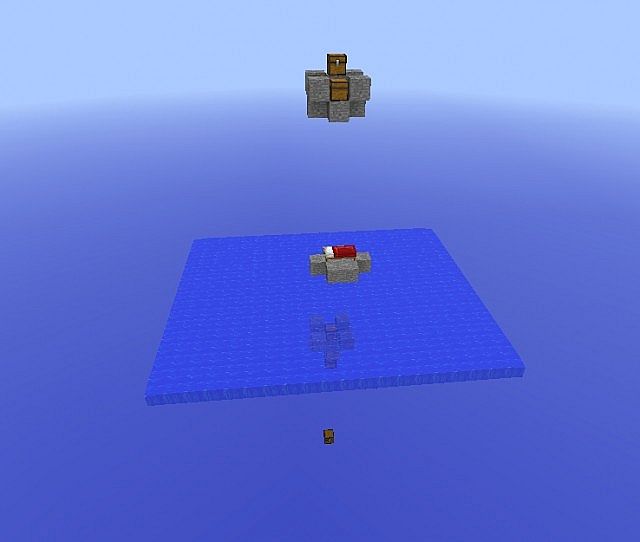 Waterblock Survival Minecraft Map