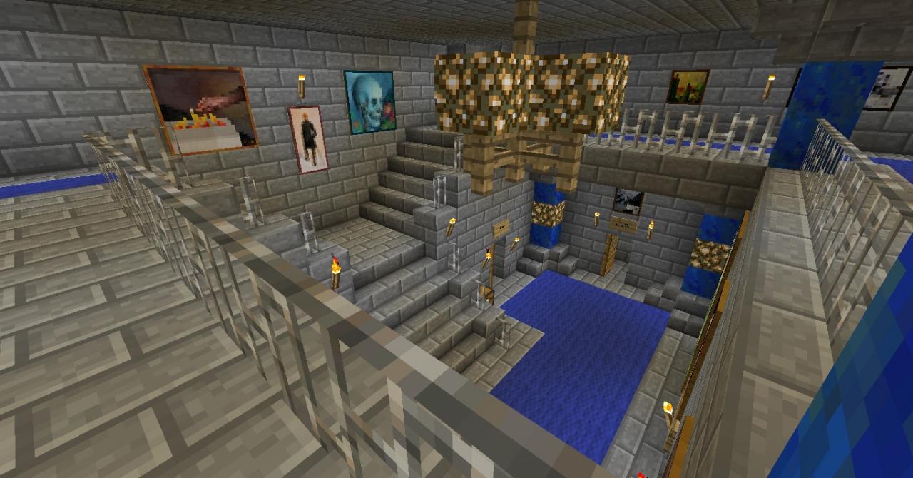 Floating Fortress of Fortitude Minecraft Map