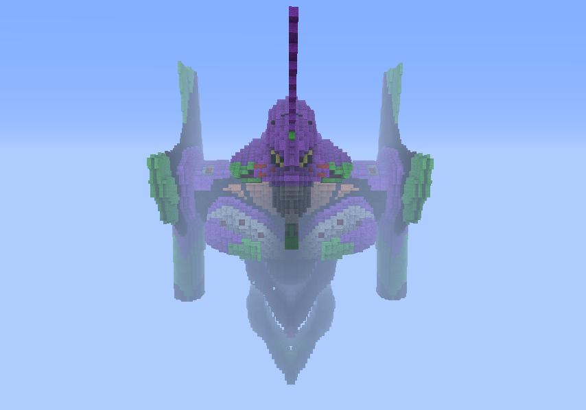 Evangelion Unit-01 Minecraft Map