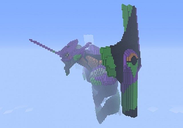 Evangelion Unit-01 Minecraft Map