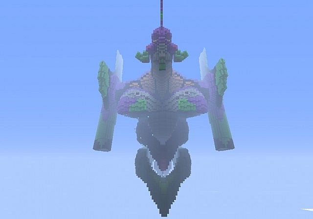 Evangelion Unit-01 Minecraft Map