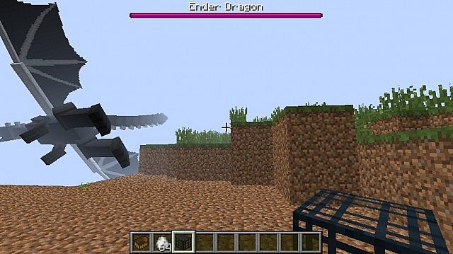 Ender Dragon on earth Minecraft Project