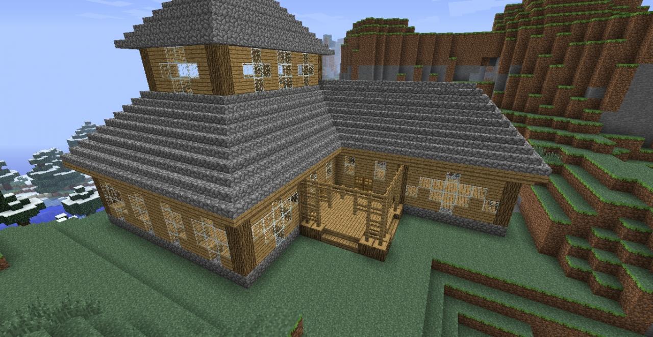 random house Minecraft Map