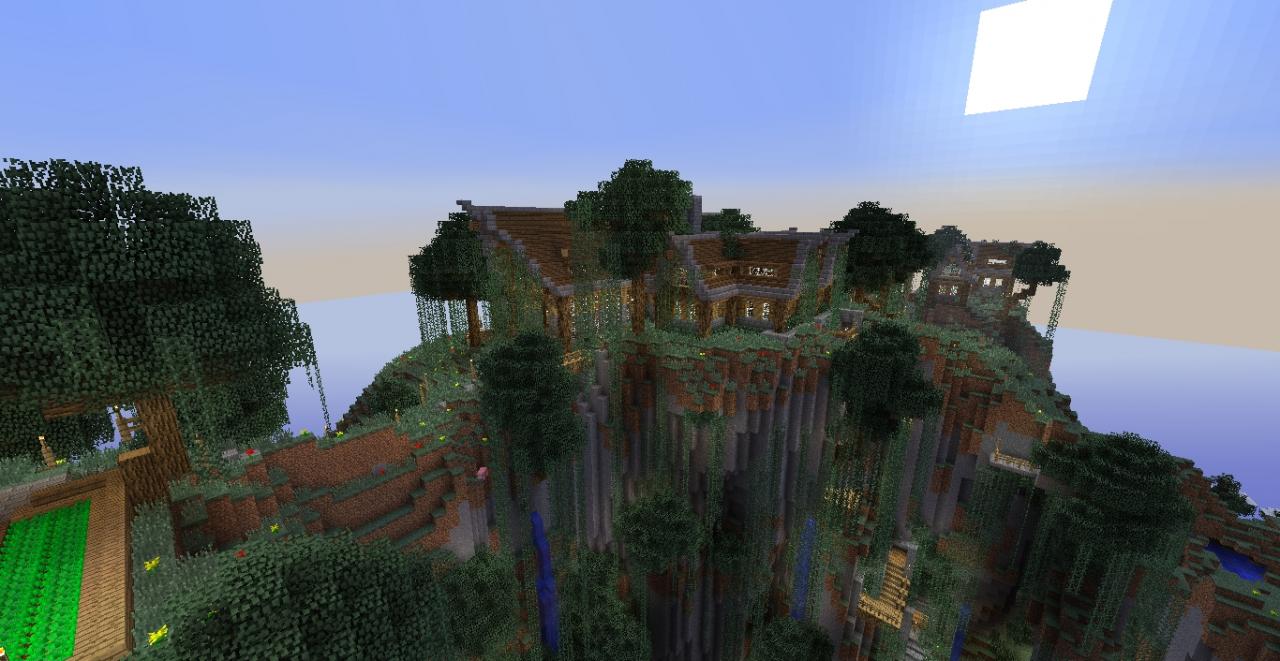 Mountain House Minecraft Map