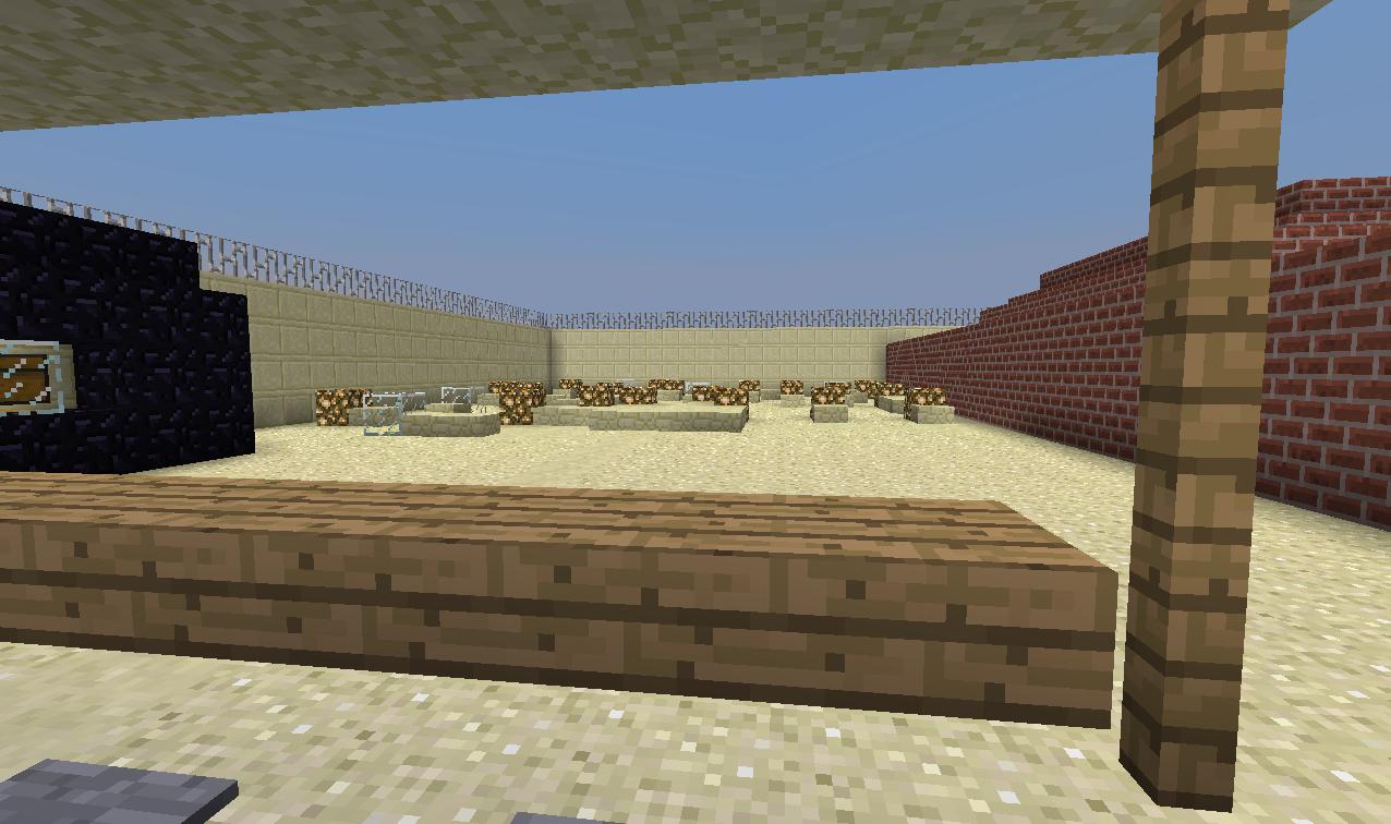 ferullo's gun mod training area Minecraft Map