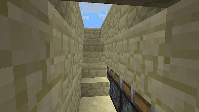 -MAP SAVE- [Redstone with Jeepers {1}] Retractable easy-to-build redstone staircase tutorial ...