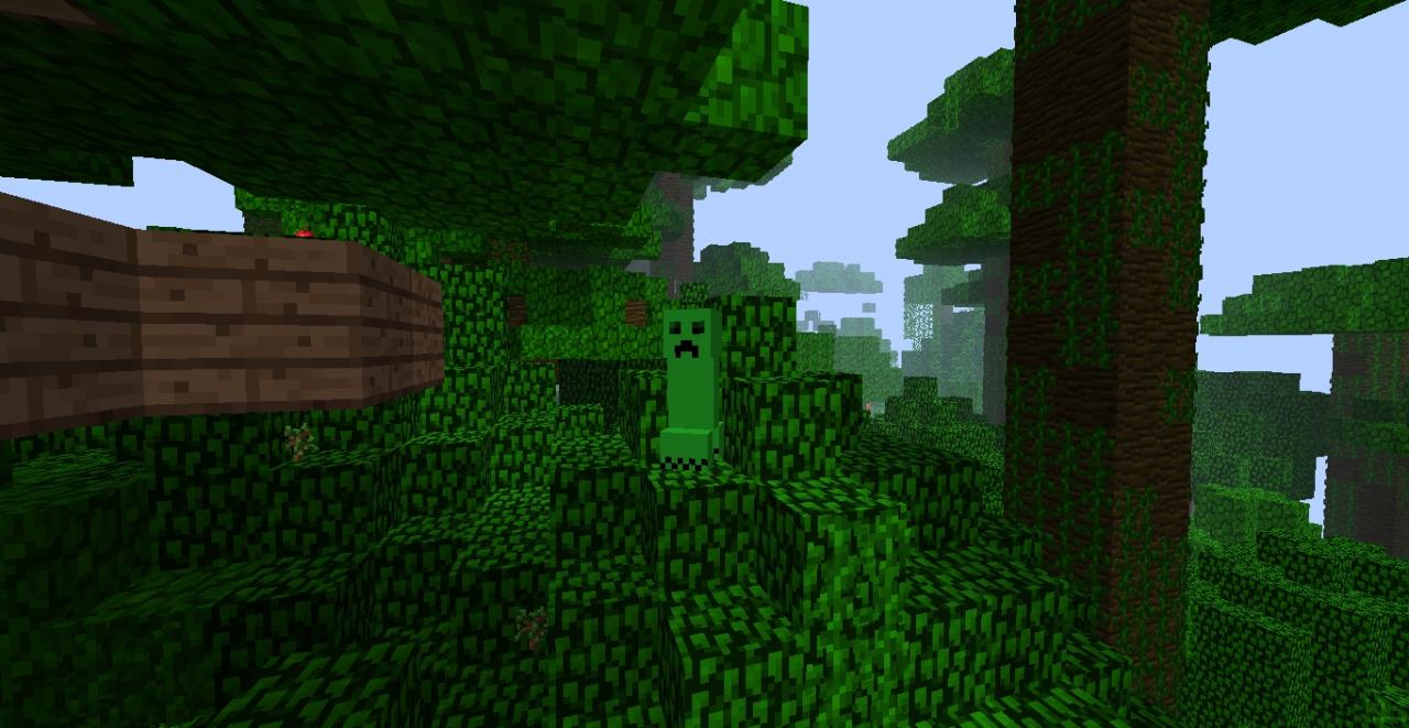 My first Creeper Minecraft Texture Pack