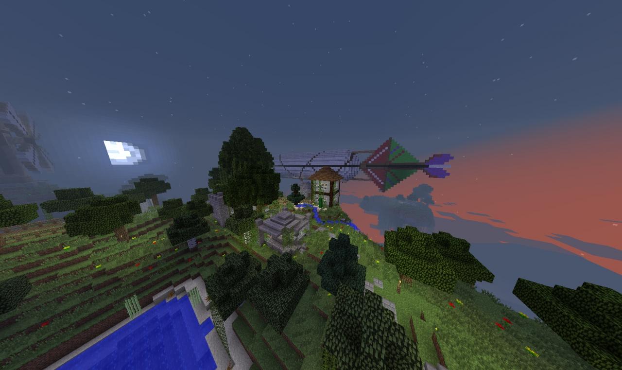 McInfected Sky Lands Minecraft Map