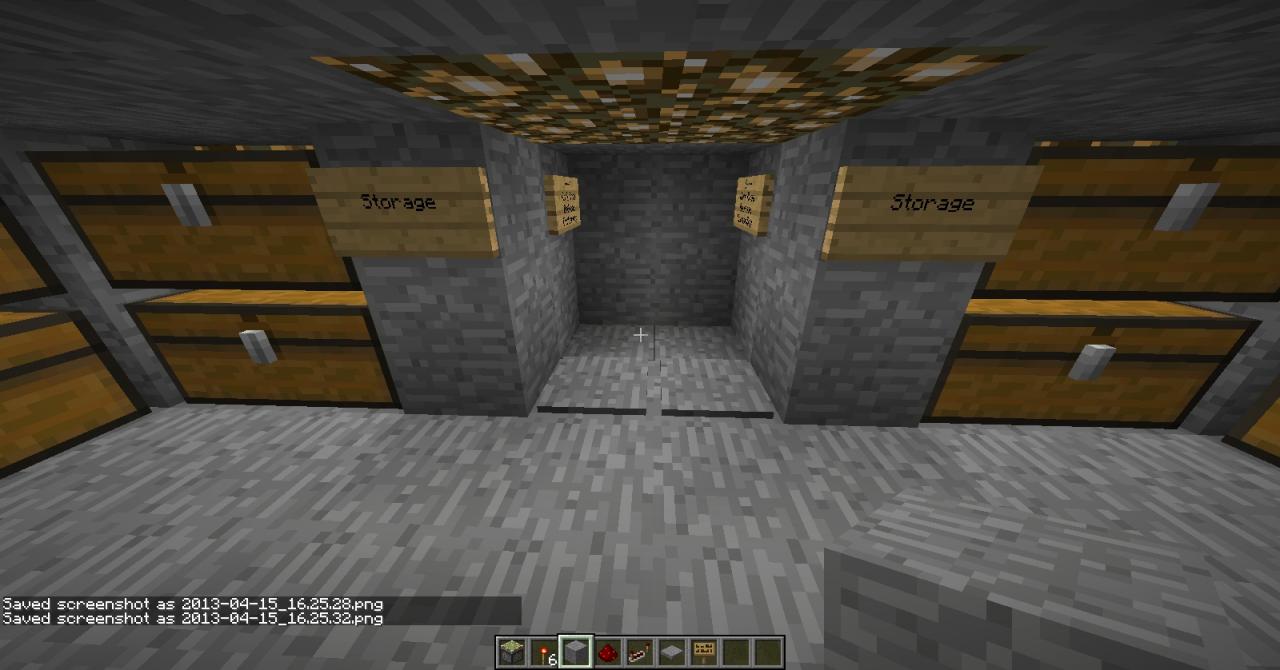 Secret Base (redstone) Minecraft Map