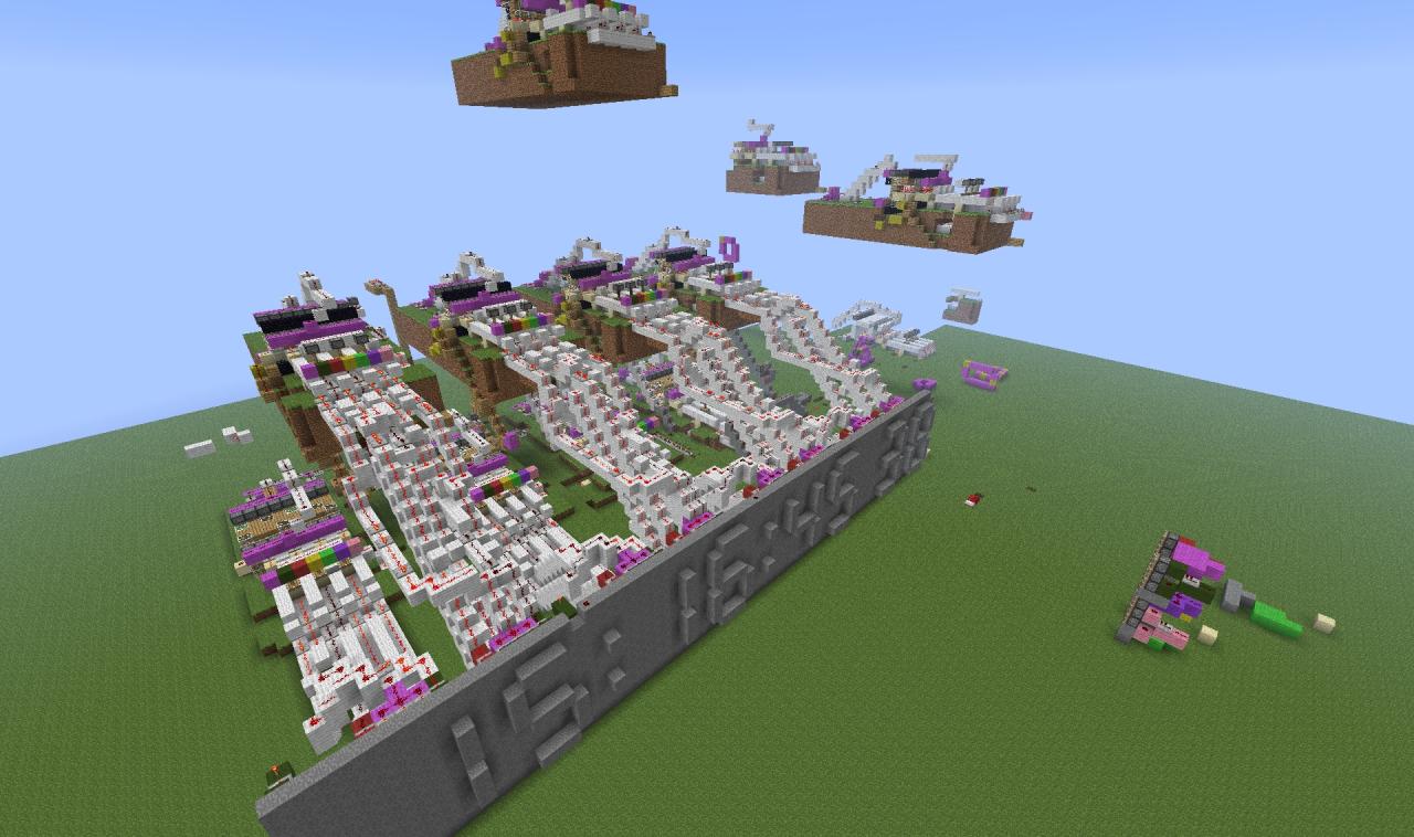 digital clock that works Minecraft Map