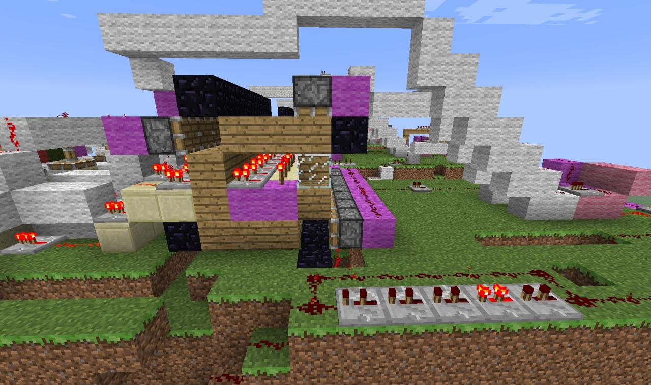 digital clock that works Minecraft Map