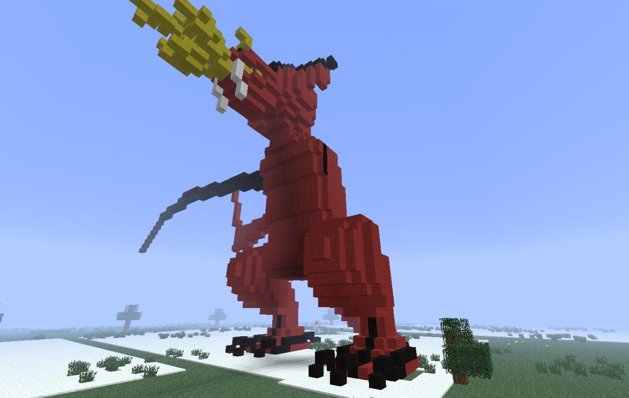 dragon Minecraft Map