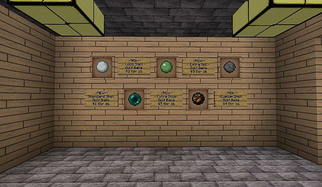 Village Valley MC Golf Course Minecraft Map