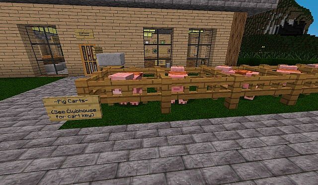 Village Valley MC Golf Course Minecraft Map