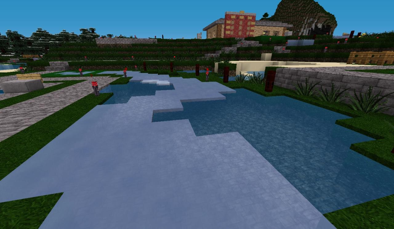 Village Valley MC Golf Course Minecraft Map