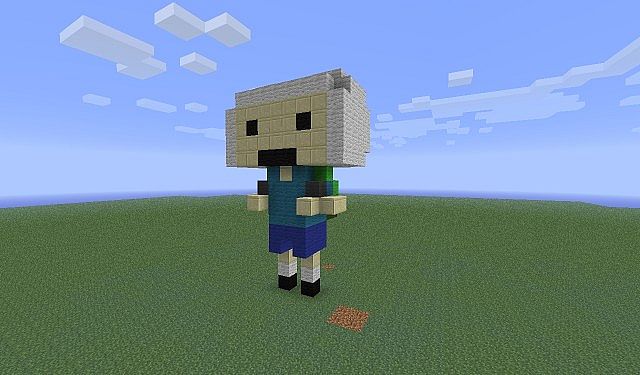 3D Mini Series #8 (Finn The Human) Minecraft Map