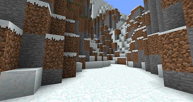 Ice Cave Minecraft Map
